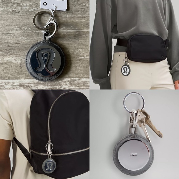 lululemon athletica | Accessories | Lululemon Logo Bag Charm Keychain ...